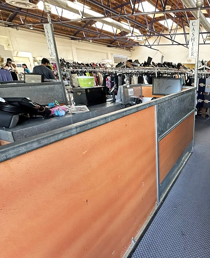 Command central where treasures and their new owners make it official. The final step in the beautiful dance of secondhand shopping.