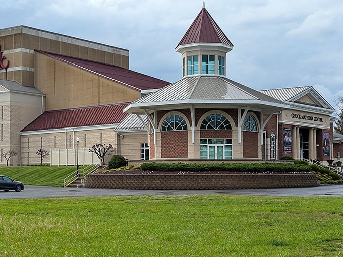 The Chuck Mathena Center's distinctive architecture houses performances that prove world-class entertainment isn't exclusive to metropolitan areas.