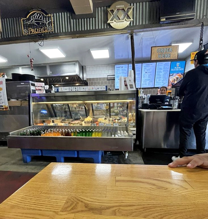 At the ordering counter, decisions are made that will affect happiness levels for the next hour&mdash;choose wisely or suffer the agony of food envy. 