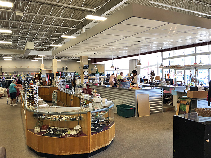 The jewelry counter sparkles with possibility&mdash;where one person's past accessory becomes another's new treasure.