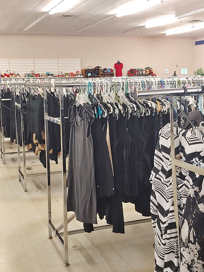 The little black dress section &ndash; proof that some classics never go out of style. Audrey Hepburn would approve of this timeless collection.