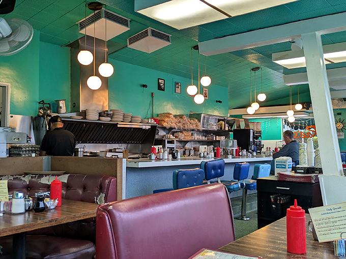 The dining room hums with the symphony of satisfaction&mdash;coffee cups clinking, forks scraping plates, and the occasional "this is so good" sigh.