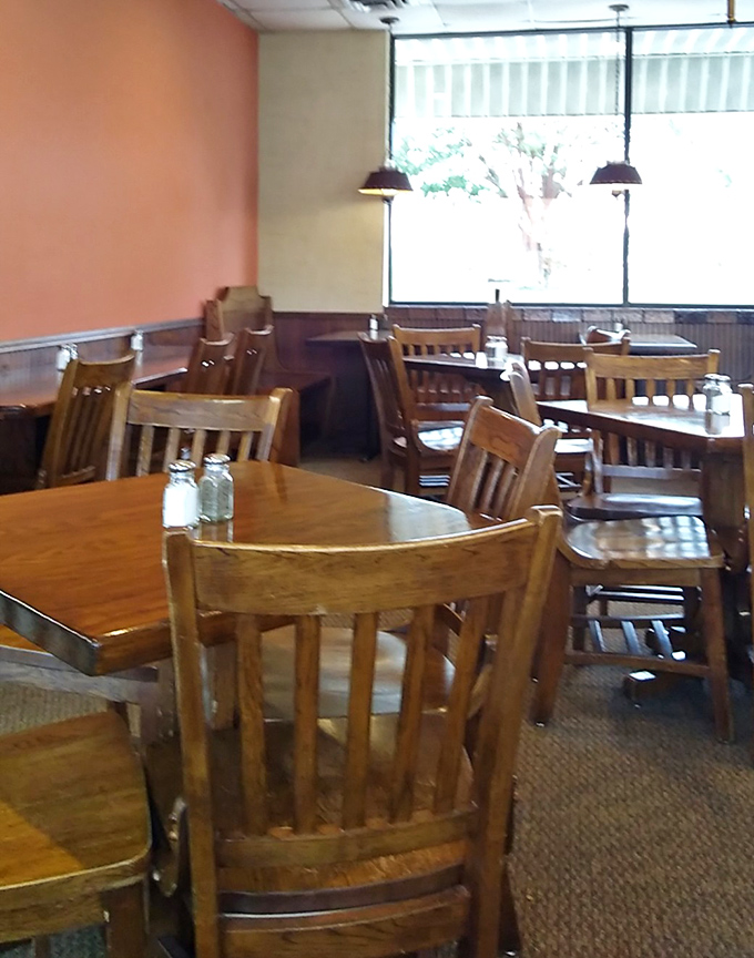 Simple tables, salt and pepper shakers, and chairs that have supported generations of Mississippians enjoying food that doesn't need to show off.