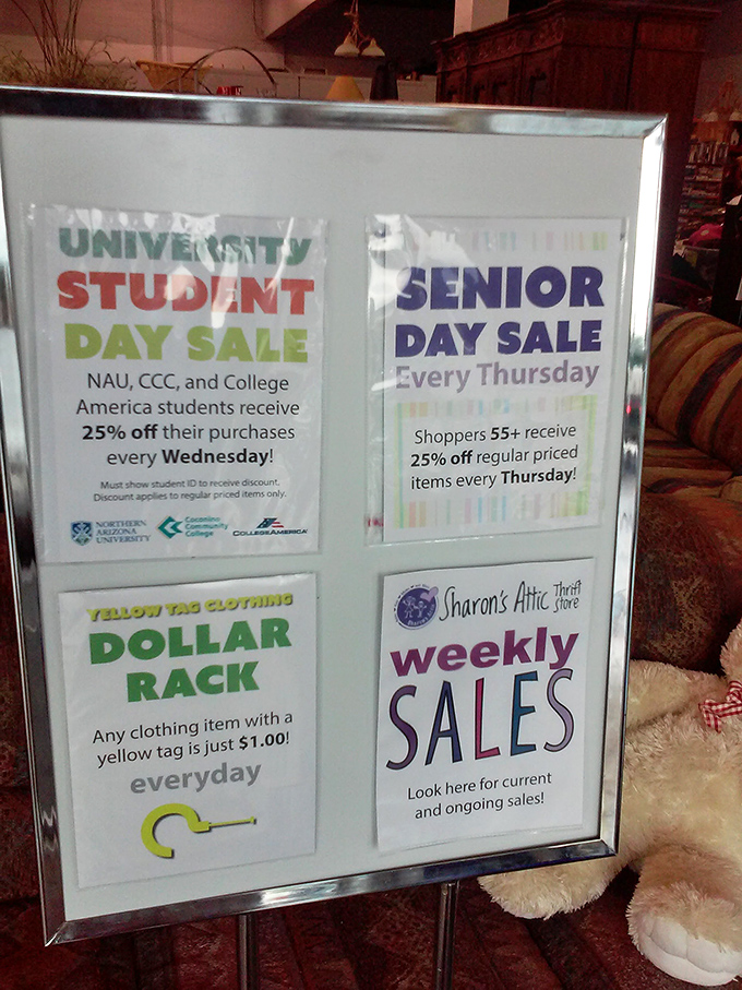 Discount days that make great deals even better. Students and seniors get special treatment at this community-minded establishment.