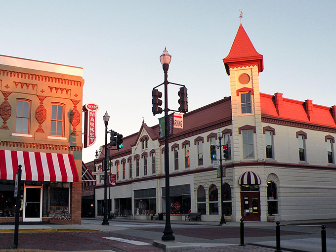 Downtown's corner buildings with their distinctive turrets and architectural details transport you to a time when craftsmanship mattered.