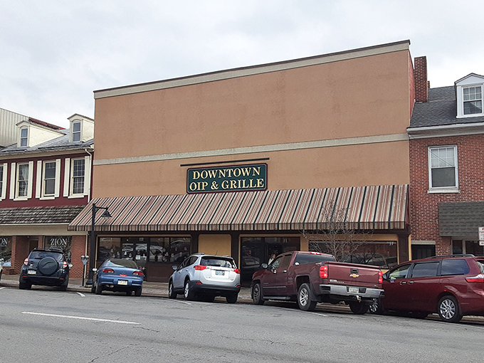 Downtown OIP & Grille&mdash;where "Original Italian Pizza" isn't just a menu item but a community tradition that costs less than your monthly streaming services.