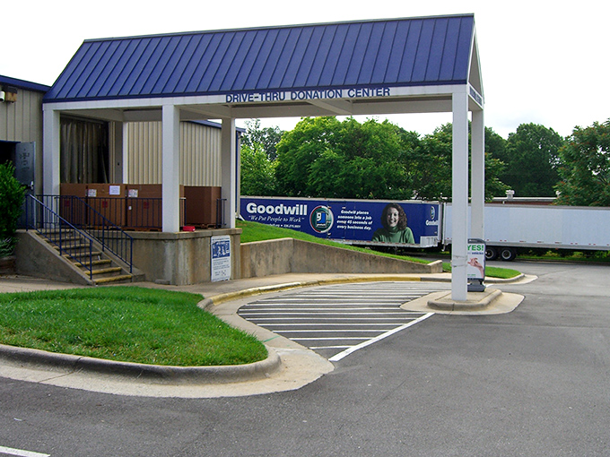 The drive-thru donation center makes giving back as easy as ordering a burger, minus the fries but with all the good feelings.