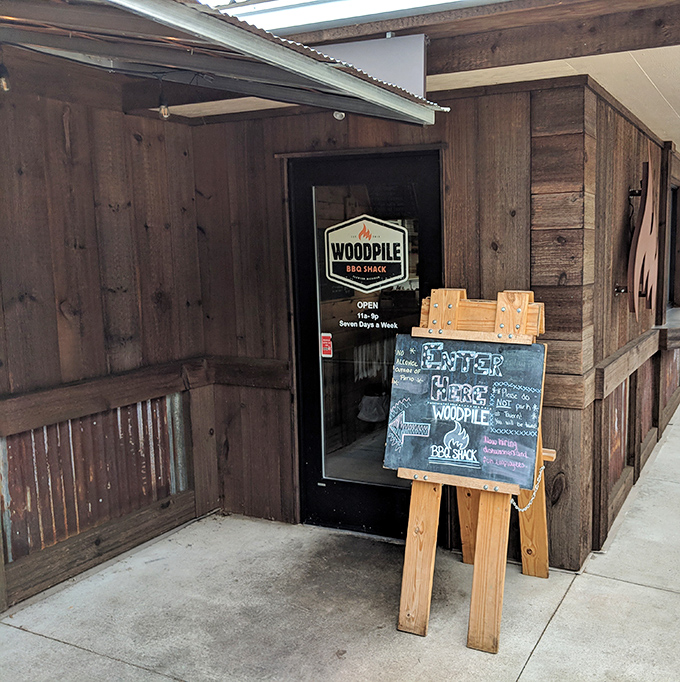 That entrance sign might as well say "Enter Here for Happiness"&mdash;truth in advertising at its finest.