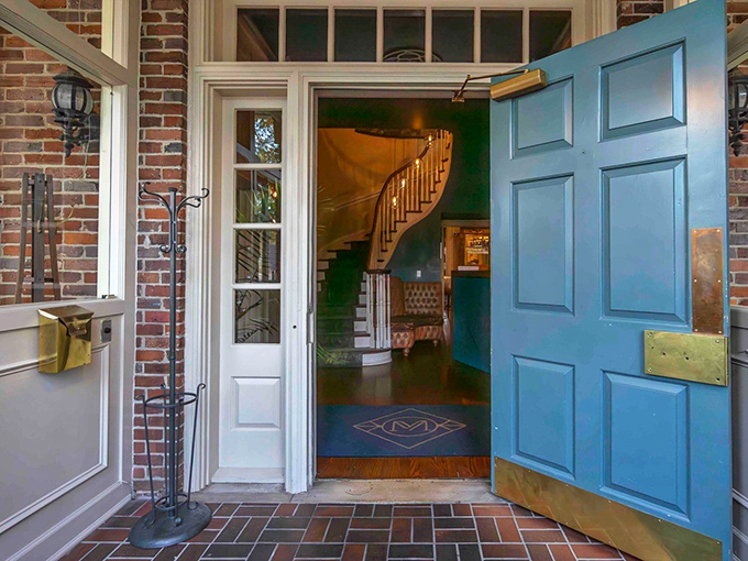 That blue door isn't just an entrance&mdash;it's a portal to a world where calories don't count and dinner reservations are the hottest tickets in town.