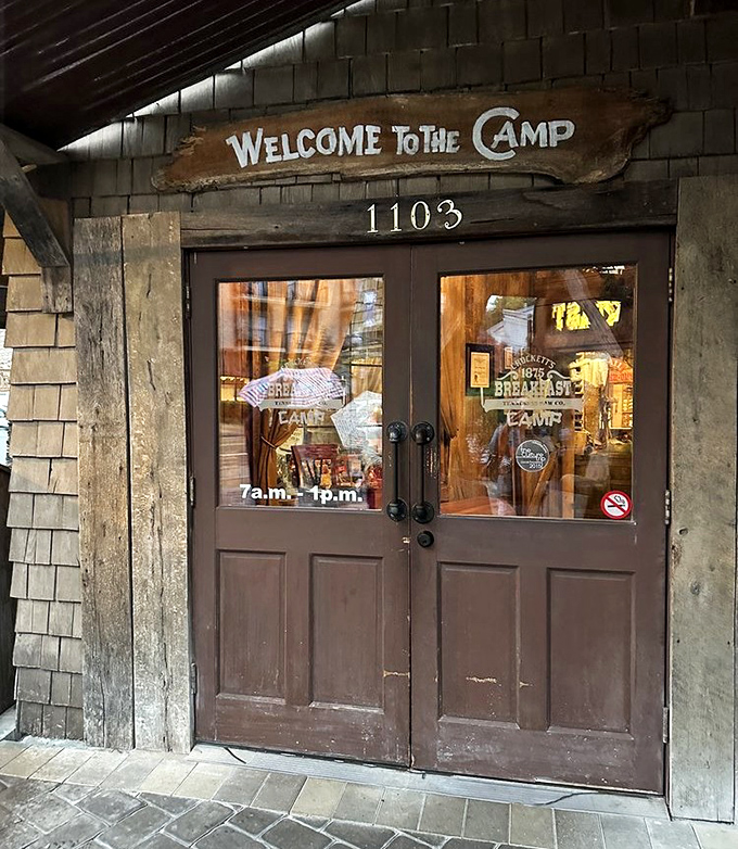 Welcome to the Camp isn't just a sign &ndash; it's an invitation to join a breakfast tradition that feels like coming home.