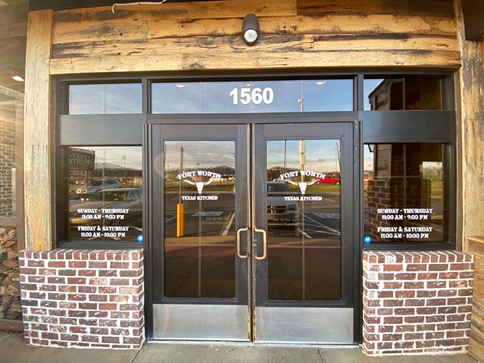 Business hours posted clearly&mdash;because knowing exactly when you can get your hands on these steaks is critically important information.