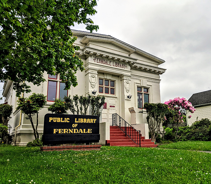 Ferndale's Public Library stands as proudly as it did a century ago, proving that good architecture and good books never go out of style.