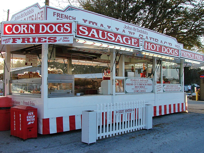 This classic food stand promises the kind of straightforward deliciousness that makes you forget you ever heard the word "artisanal."