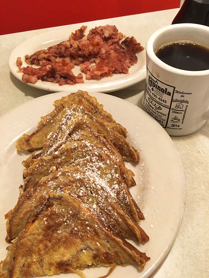 French toast that makes you wonder why anyone would eat regular toast when this cinnamon-kissed, golden-edged version exists.