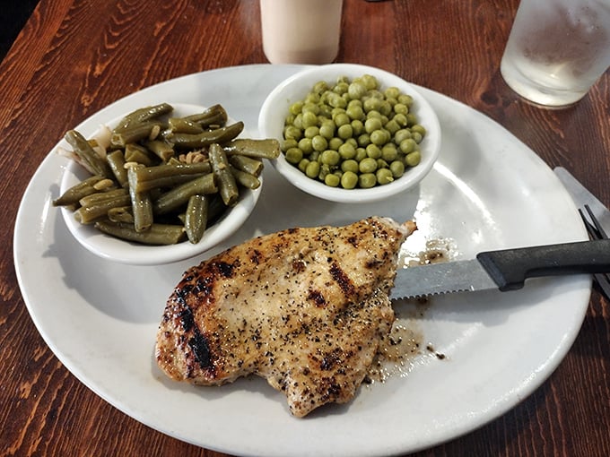 Simple perfection on a plate. This grilled chicken breast proves that sometimes the best seasoning is restraint&mdash;and maybe a little black pepper.
