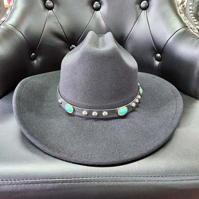 This turquoise-accented cowboy hat isn't just headwear&mdash;it's the starting point for your Nashville alter ego's entire backstory.