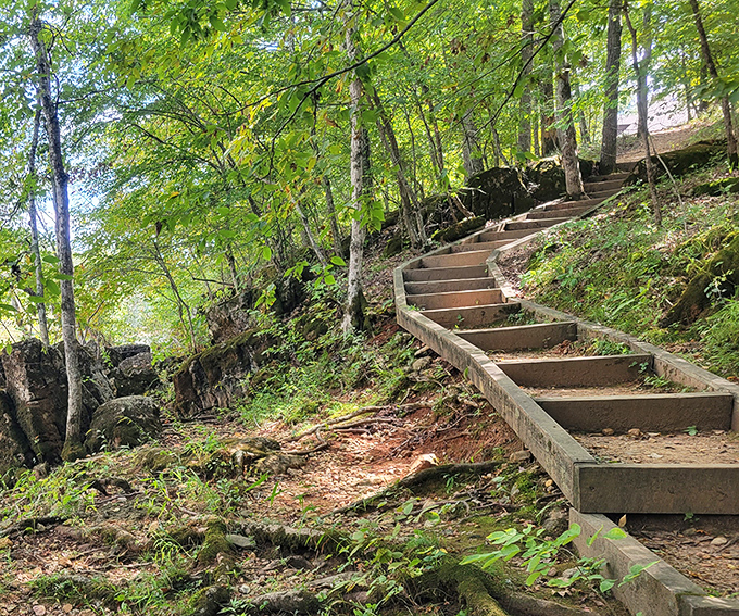 Nature's stairmaster rewards climbers with something better than a gym selfie&mdash;a winding path through ancient rocks and whispering trees that actually makes you forget you're exercising.
