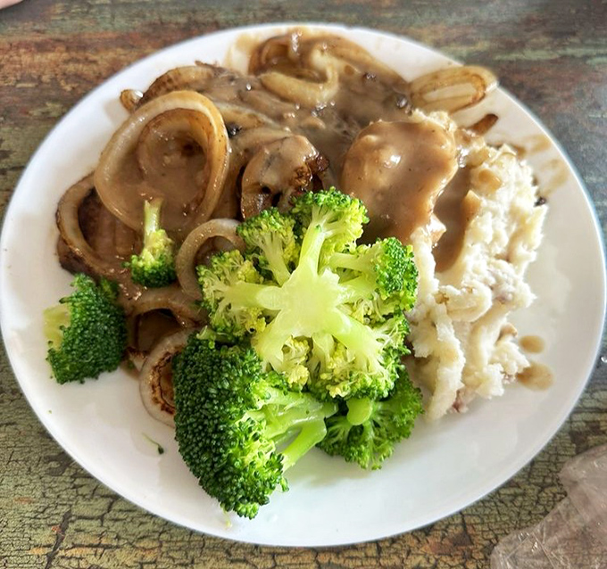 Liver and onions &ndash; that divisive classic &ndash; prepared with such care that even skeptics might be converted to this old-school comfort food's rich, savory charms.