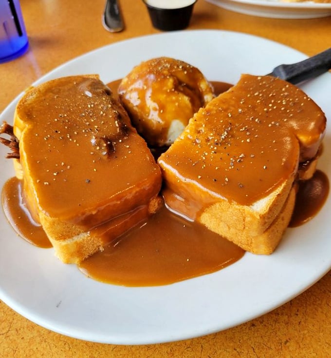 Hot roast beef swimming in gravy &ndash; this is what your grandmother meant when she said "stick to your ribs."