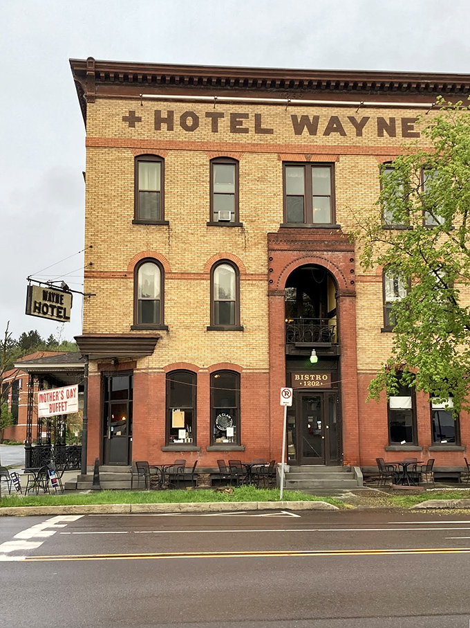 Hotel Wayne stands as a testament to brick-and-mortar permanence in an increasingly disposable world. Plus, you can actually afford to stay here!