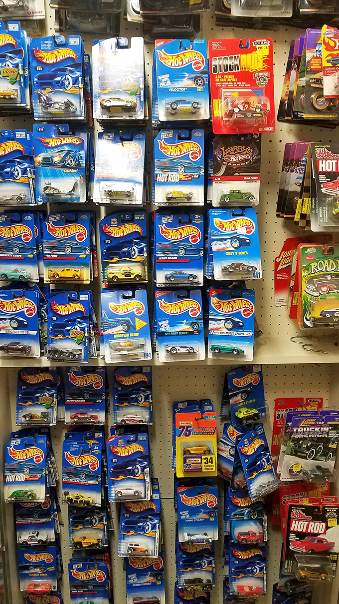 Hot Wheels heaven for grown-up kids. These tiny time capsules of automotive history prove some toys are too good to outgrow.