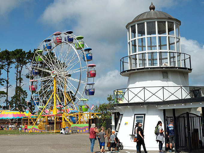 The Humboldt County Fair brings ferris wheels and lighthouse views together in a combination you won't find at your average carnival.