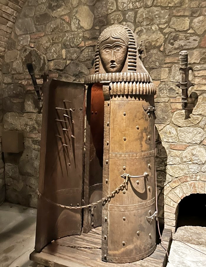 The iron maiden: medieval Europe's not-so-subtle reminder that complaining about slow Wi-Fi isn't really a problem.