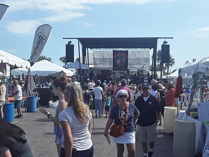 The Shrimp Festival transforms quiet streets into a celebration of seafood and sunshine, where the only thing fresher than the shrimp is the ocean breeze.