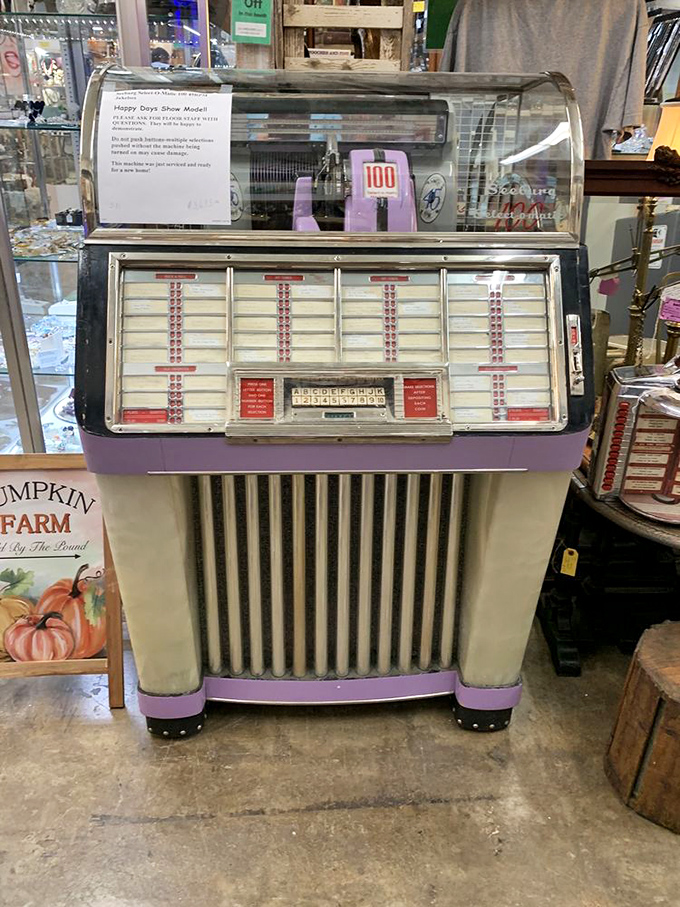 This vintage jukebox isn't just a music player&mdash;it's a time machine to sock hops and soda fountains of America's golden age.