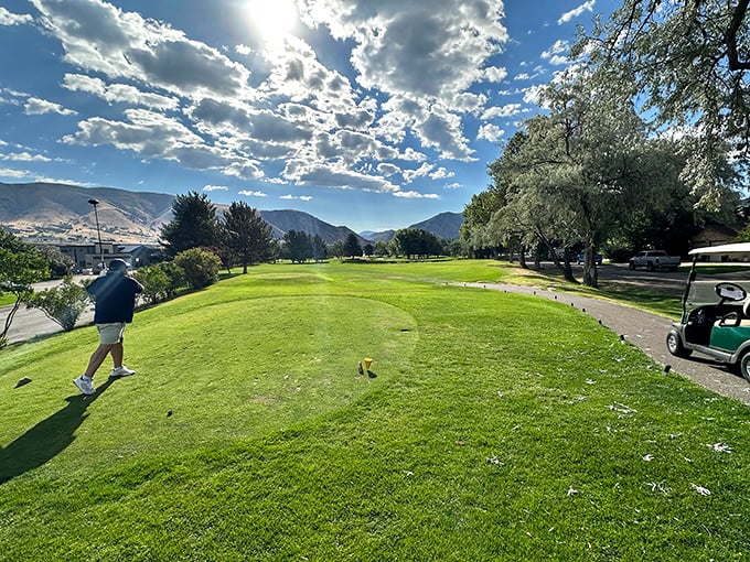 Golfing with mountain backdrops makes even your slice look artistic. Pocatello's courses offer affordable greens fees and priceless views.
