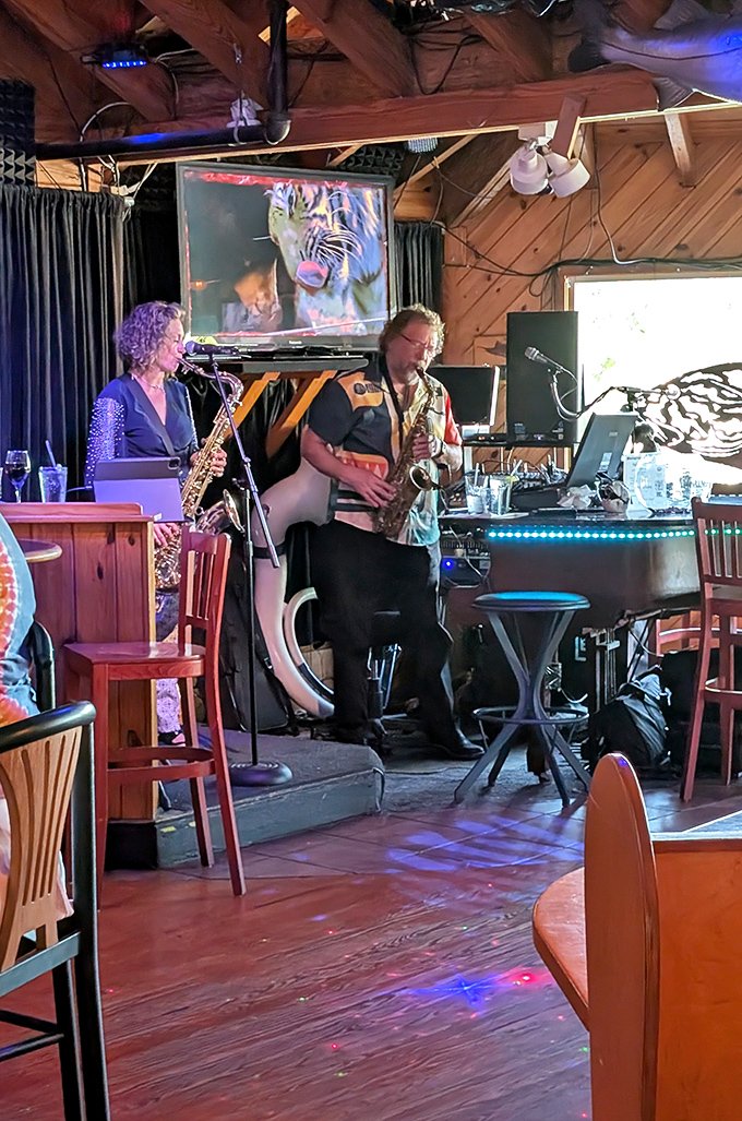 Live music adds the perfect soundtrack to your seafood feast &ndash; because stone crabs taste even better with saxophone accompaniment.