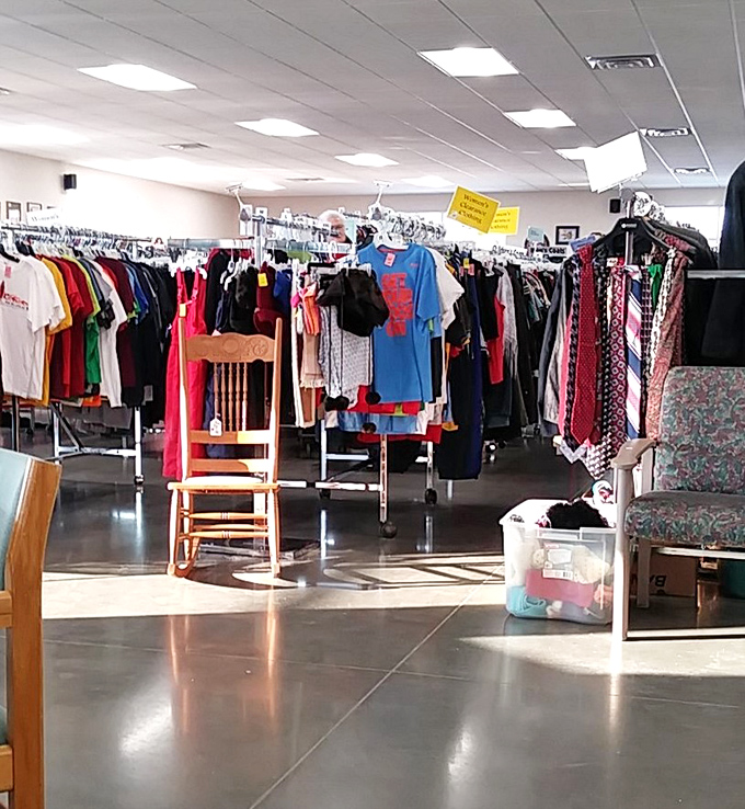 The handbag corner, where designer lookalikes and genuine vintage finds create a fashionista's treasure chest at piggy bank-friendly prices.