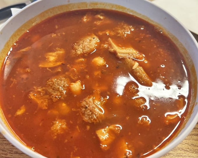 Menudo &ndash; the legendary hangover cure that's worth ordering even when you're feeling fine. A spicy, soul-warming bowl of redemption.