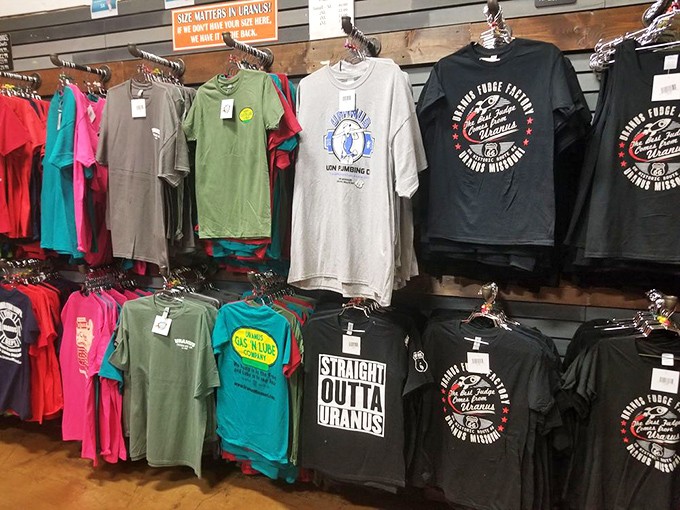 "Straight Outta Uranus" &ndash; the t-shirt that ensures your vacation photos will never make it to the family Christmas card but will win Instagram.