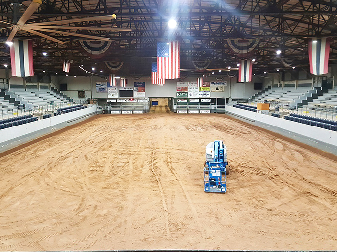 The Nolan County Coliseum awaits its next rodeo, concert, or gathering&mdash;a cathedral of West Texas culture with sawdust for carpet.