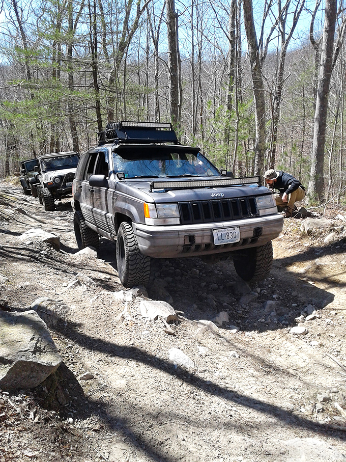 When the road gets rough, these folks just smile wider &ndash; weekend warriors in their element.