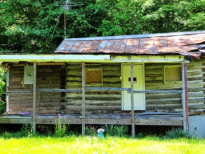This weathered cabin has seen more history than your high school textbook&mdash;standing as a humble reminder of simpler, harder times.