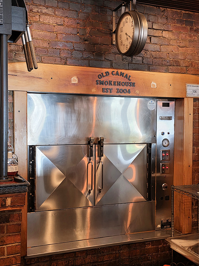 The smoker&mdash;a gleaming steel altar where ordinary cuts of meat undergo their miraculous transformation into barbecue transcendence.