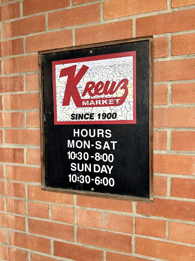 Business hours posted like a promise&mdash;come hungry during these times and leave transformed by meat and smoke.