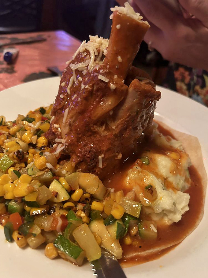 Osso Bucco that makes you want to write poetry. That tender meat practically leaps off the bone, eager to meet its destiny with your taste buds.