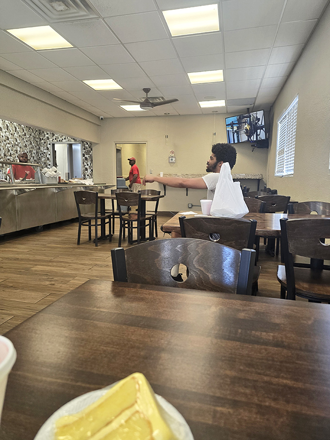 Where the magic happens. This dining area has witnessed more food epiphanies than most five-star restaurants could ever dream of.
