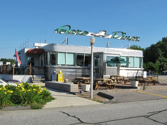 Summer at the Aero means outdoor seating where the breeze carries the scent of bacon and possibility.