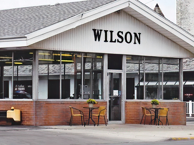 Wilson's exterior hasn't surrendered to trendy makeovers &ndash; it wears its decades of service with the confidence of a place that knows its worth.