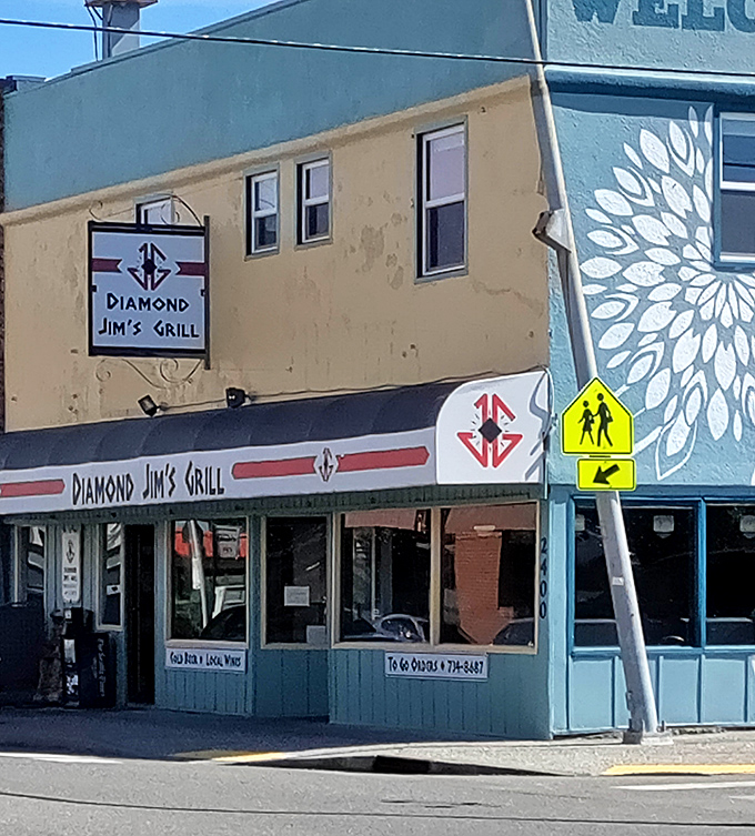 Diamond Jim's modest exterior might not scream "culinary destination," but locals know that's exactly what it is.