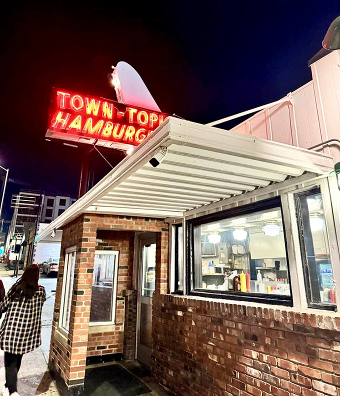 Even from the outside, you can feel the history&mdash;a building that's witnessed first dates, business deals, celebrations, and comfort-seeking, all fueled by perfect burgers.