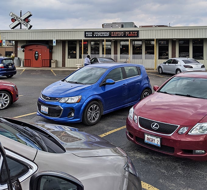 The packed parking lot tells you everything&mdash;when locals and visitors both show up, you're onto something special here.