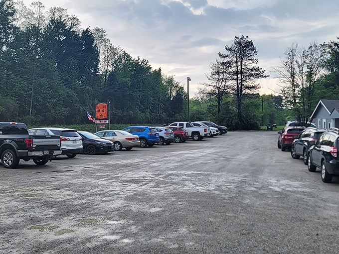 A packed parking lot tells the real story&mdash;when locals fill a restaurant on a weeknight, you know you've stumbled onto something special.