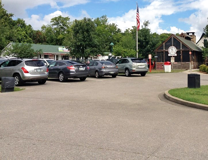 Even the parking lot stays packed &ndash; a sure sign you've found something special in Nashville.