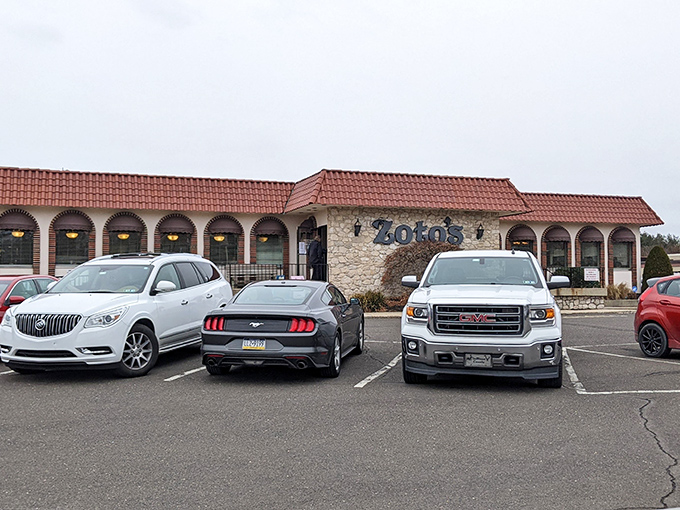 The parking lot tells its own story&mdash;luxury cars next to work trucks, because great food is the ultimate social equalizer.