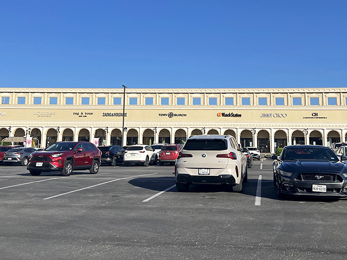 Parking lots vast enough to lose your car in, but who cares when the deals inside are this good?